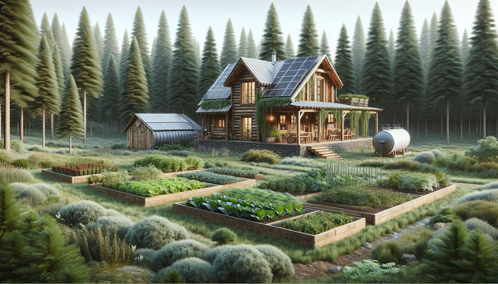 Building a Self-Sustaining Off-Grid Cabin - End Times Preppers